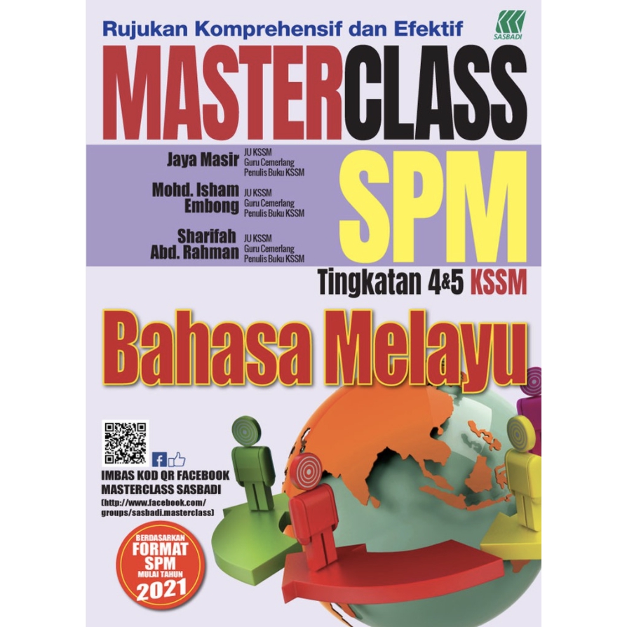 [wando] Ready Stock Masterclass Spm Bahasa Melayu Tingkatan 4 And 5 Kssm