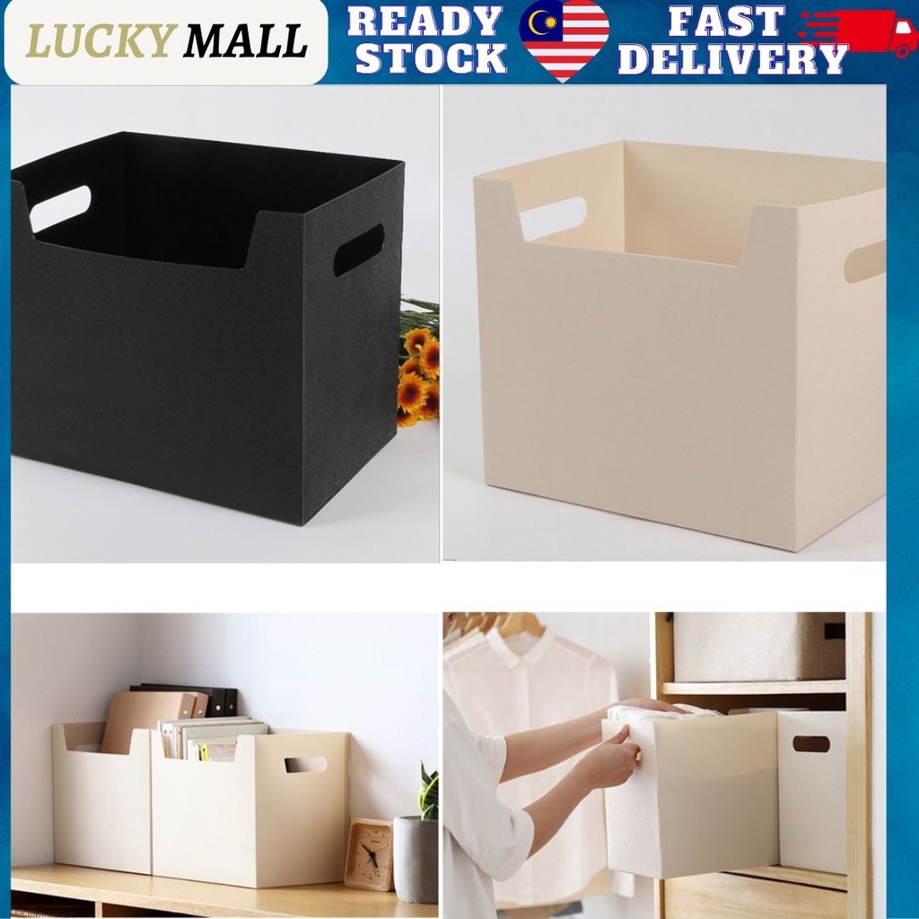 【Ready Stock Msia】Home Office File Storage Box Books File Box Paper ...