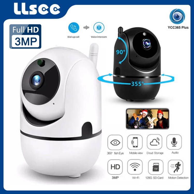 LLSEE YCC365 Smart IP Camera Minion HD 3MP Indoor monitoring Wifi ...