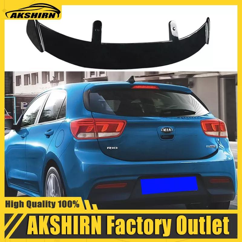 For KIA Rio 2015-2018 ABS Plastic Carbon Fiber Look Hatchback SUV Roof ...