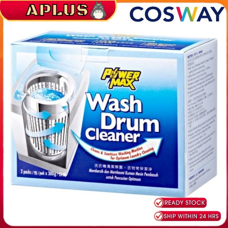 08120 Cosway PowerMax Wash Drum Cleaner Sabun Pencuci Mesin Basuh (2 x ...