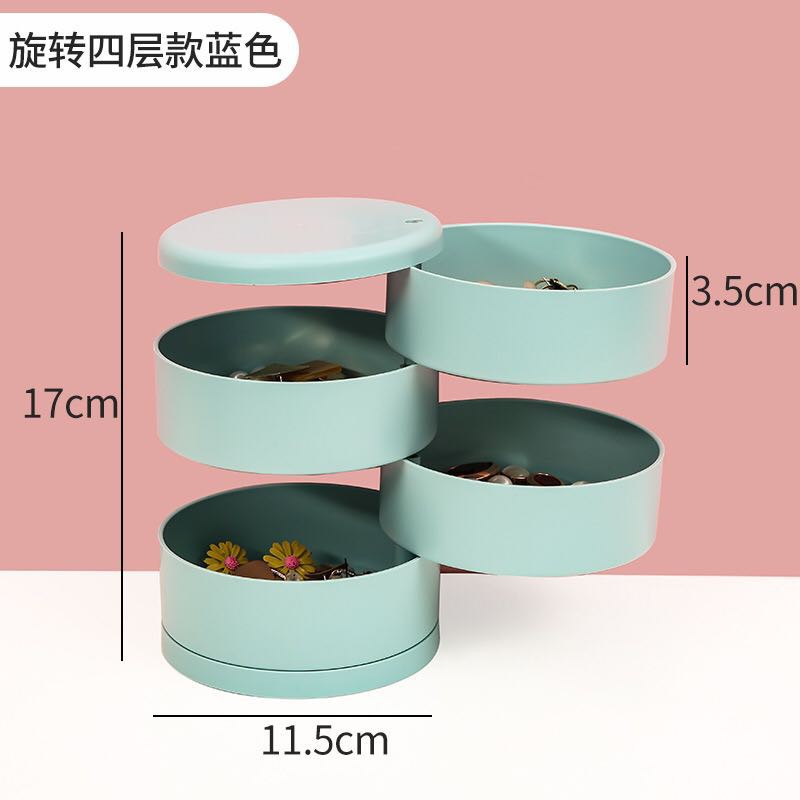 storage storage box 4 layers Jewelry Organizer Drawer Holder Box ...