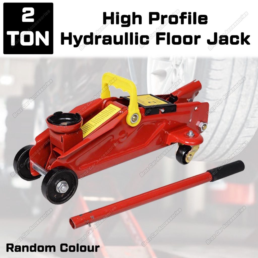 2 Ton High Profile Hydraulic Floor Jack Repair Tool Car Kereta DIY Box ...