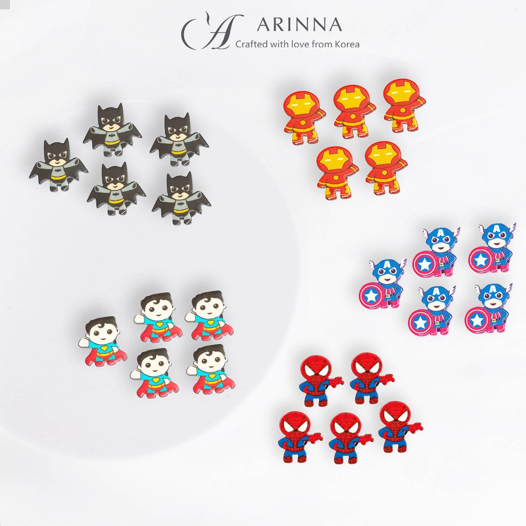 ARINNA Butang Baju Melayu Budak Murah Kanak Button Kids Cartoon Comel ...