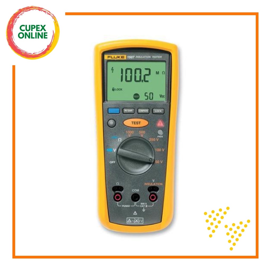 FLUKE 1507 Insulation Resistance Multimeter (cupex) | Shopee Malaysia