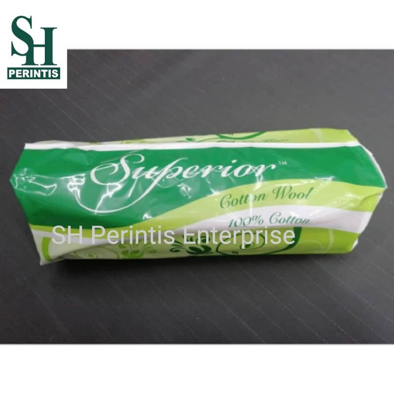 Superior Cotton Wool/ Kapas Putih Jenis Superior 300g | Shopee Malaysia