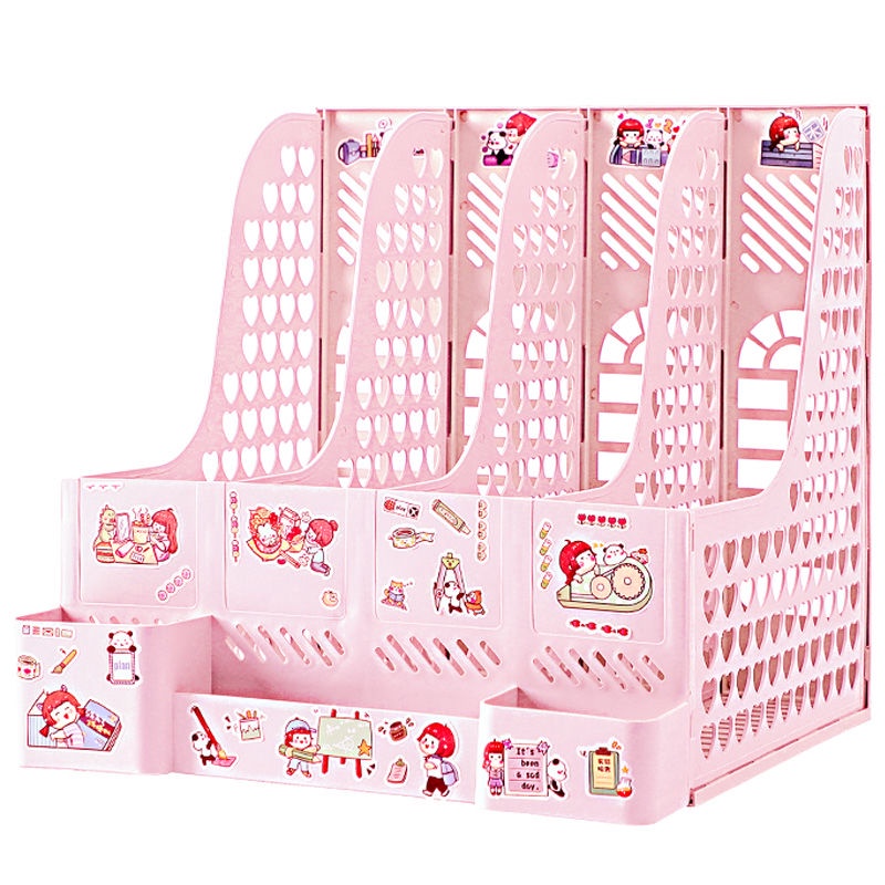 Ready Stock Storage Box Organizer Desktop File Rack Large Capacity ...