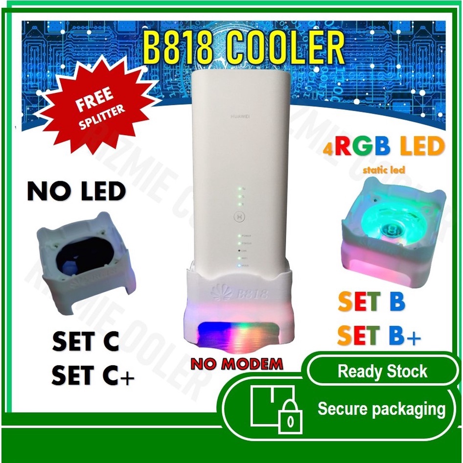 B818 cooler B818 fan B818 cooling for Huawei Modem [Ready Stock ...