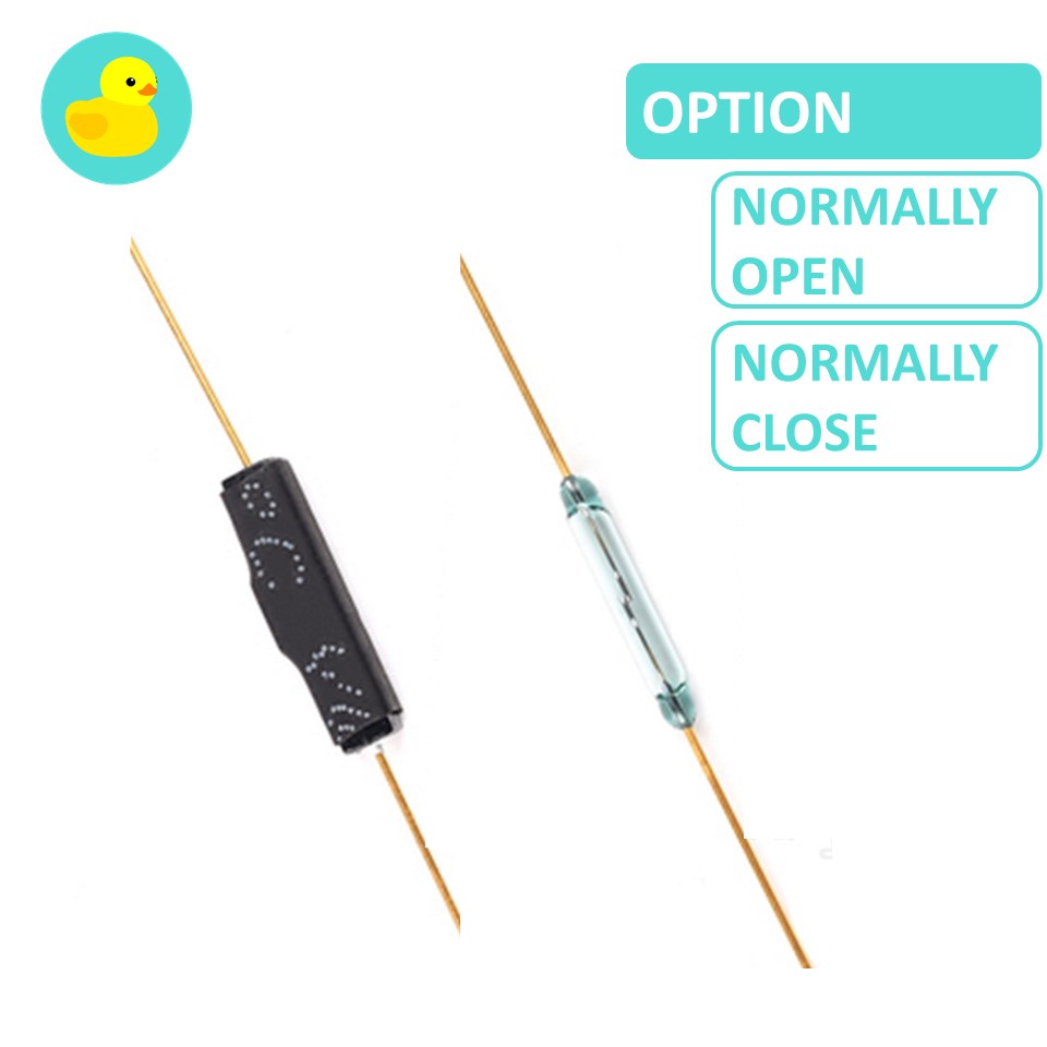 Reed Switch Magnetic Sensor Normally Close / Open | Shopee Malaysia