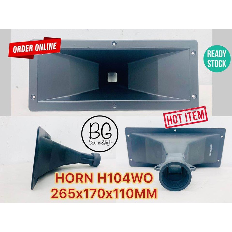 HORN FLAKES gear type 265x170x110mm for tweeter | Shopee Malaysia