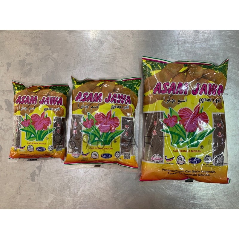 Cap Bunga Merah Asam Jawa 200gm/500gm/1kg | Shopee Malaysia