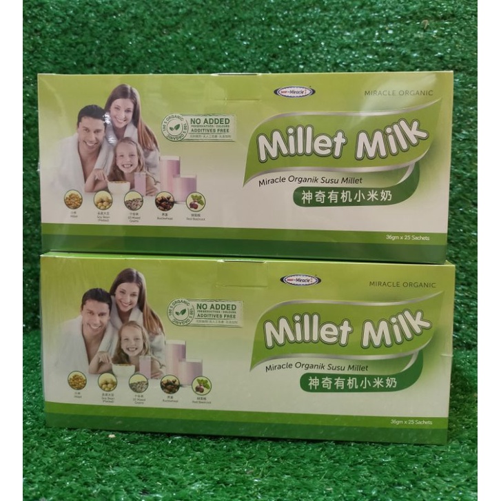 MHP Miracle Organic Millet Milk (Exp:10/01/2028) | Shopee Malaysia