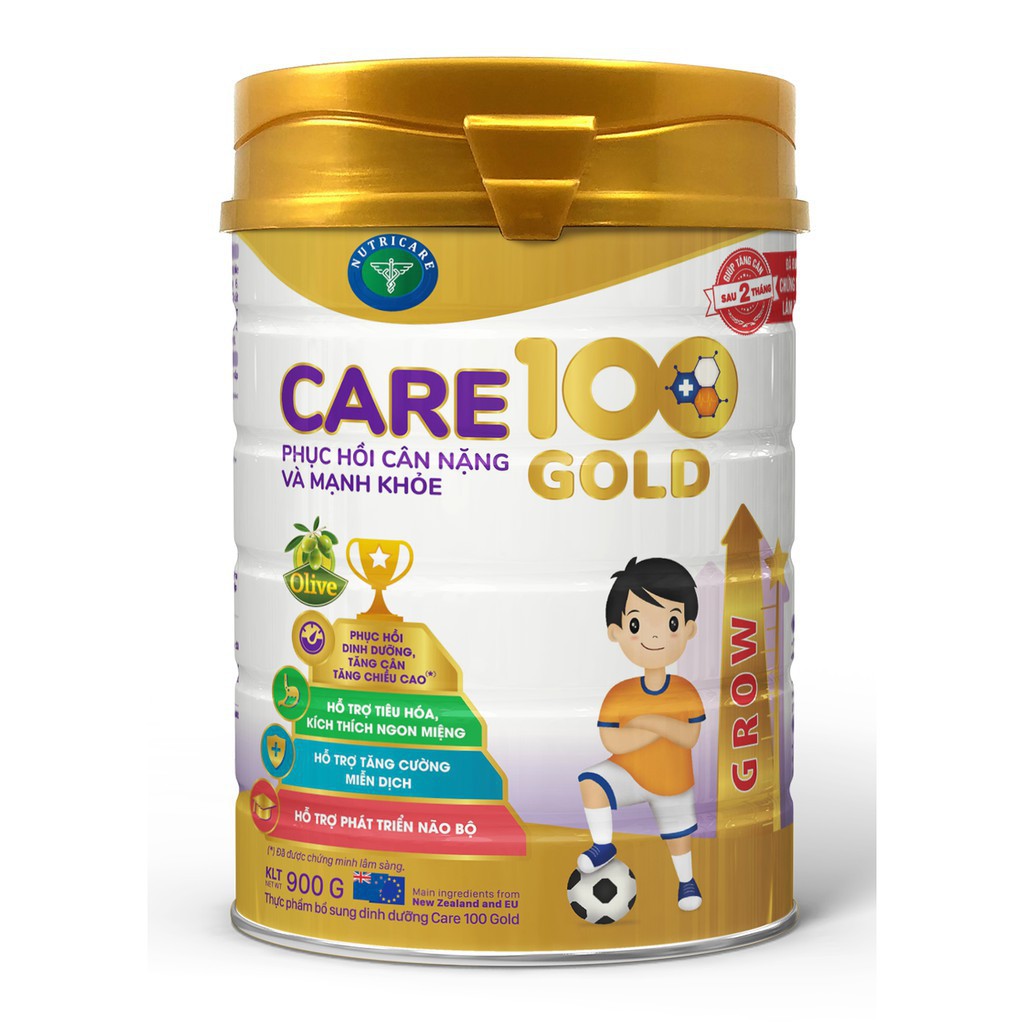 Nutricare Care 100 Gold Milk For Malnourished Children (900g) | Shopee ...