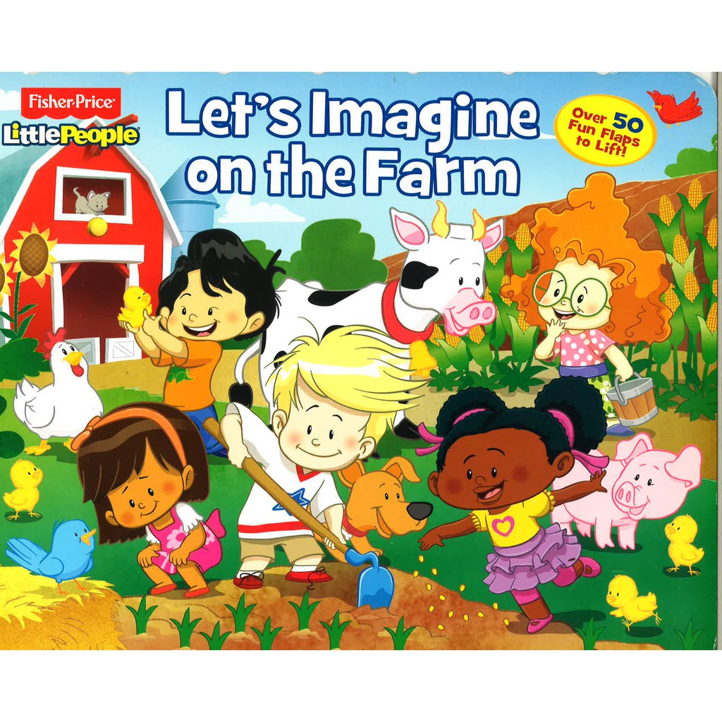 (BBW) Fisher-Price Little People: Let's Imagine On The Farm (ISBN ...