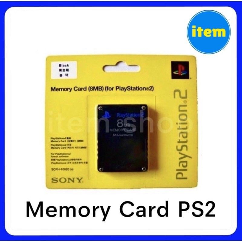Ps2 Memory Card (ic) 1st Hand Express Delivery 1-2 Days | Shopee Malaysia
