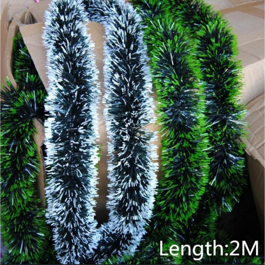 HIJAU Slinger 2 Meters Green Leaf And Snow Leaf motif | Shopee Malaysia