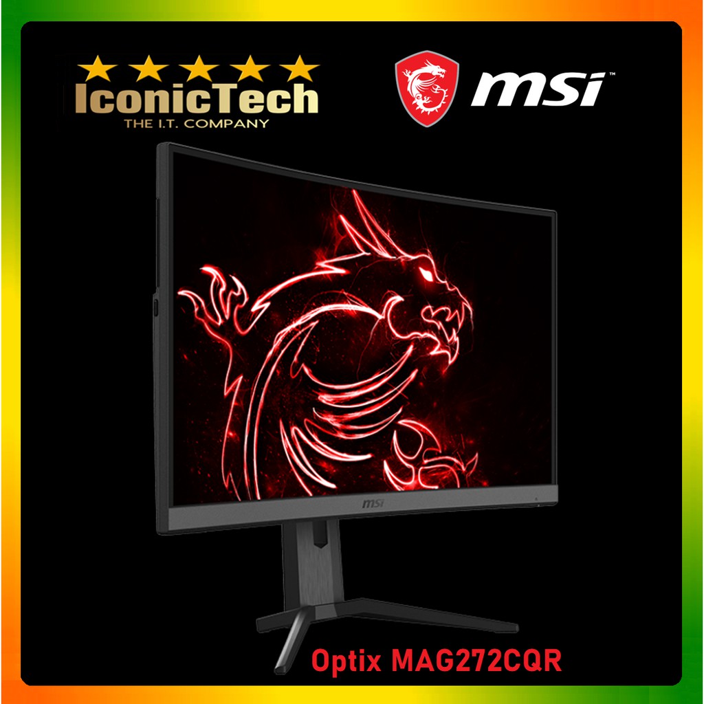 MSI Optix MAG272CQR 27" Curved Gaming Monitor 2K 165Hz (100% Genuine ...