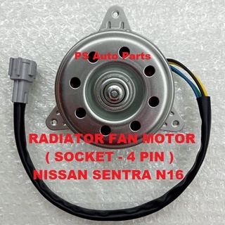 Nissan Sentra Radiator Fan Motor Sentra Fan Motor - Socket - 4 Pin ...