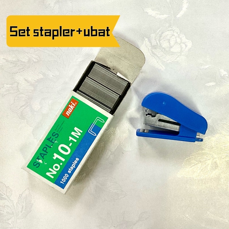 🇲🇾Stapler/ubat stapler besar/kecil |ubat stapler nombor3/10 Brand Jepun Max/Kijo | Shopee Malaysia