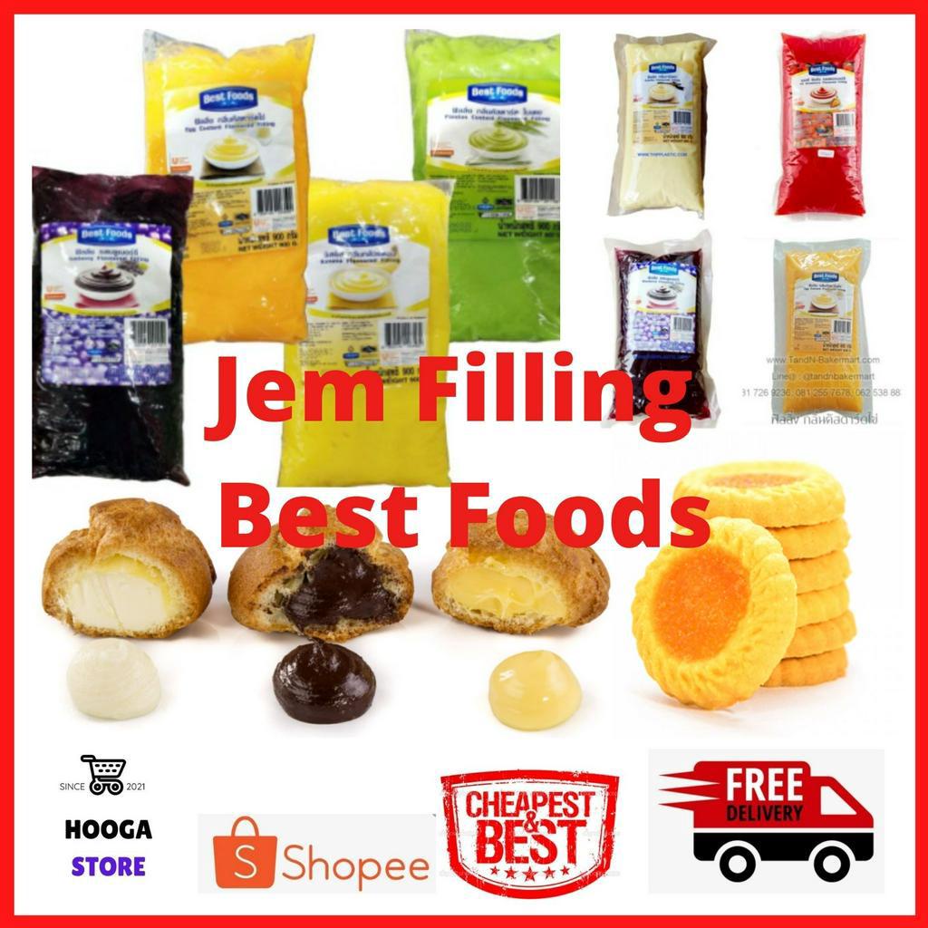 (🔥TERMURAH HARI INI!🔥) Jem Filling Best Foods / Jam / Inti Jem Original ...