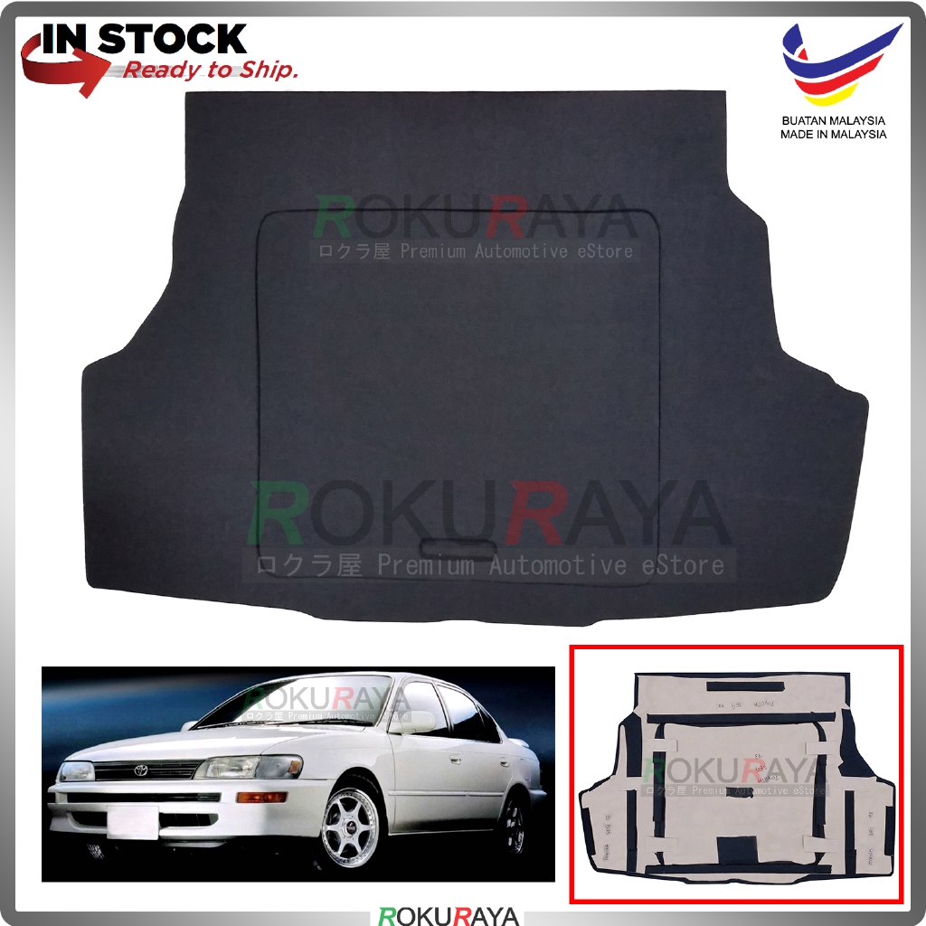 Toyota Corolla AE100 SEG101 Custom Fit 15mm Rear Bonnet Spare Tyre Tire ...