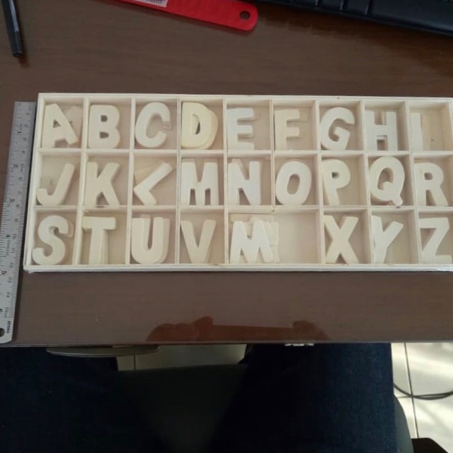 Plain Wooden Letters 3cm (per letter 5pcs) | Shopee Malaysia