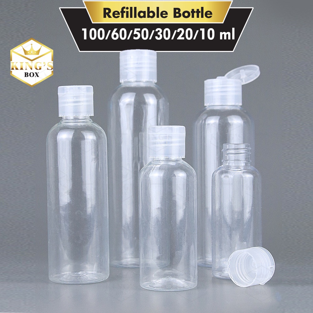 READY STOCK!!! Reusable Travel Portable Dispencer Bottle Travel ...