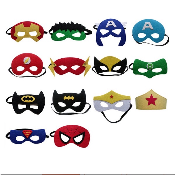 {M'SIA READYSTOCK}Topeng Muka Kartun Superhero Kanak Kanak / Kids ...