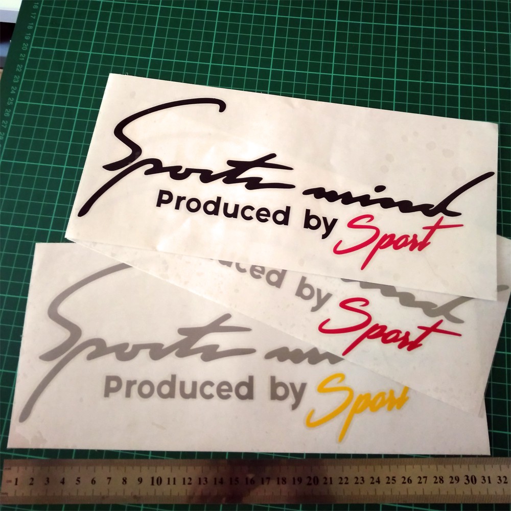Sport Mind Decal Car Sticker | Shopee Malaysia