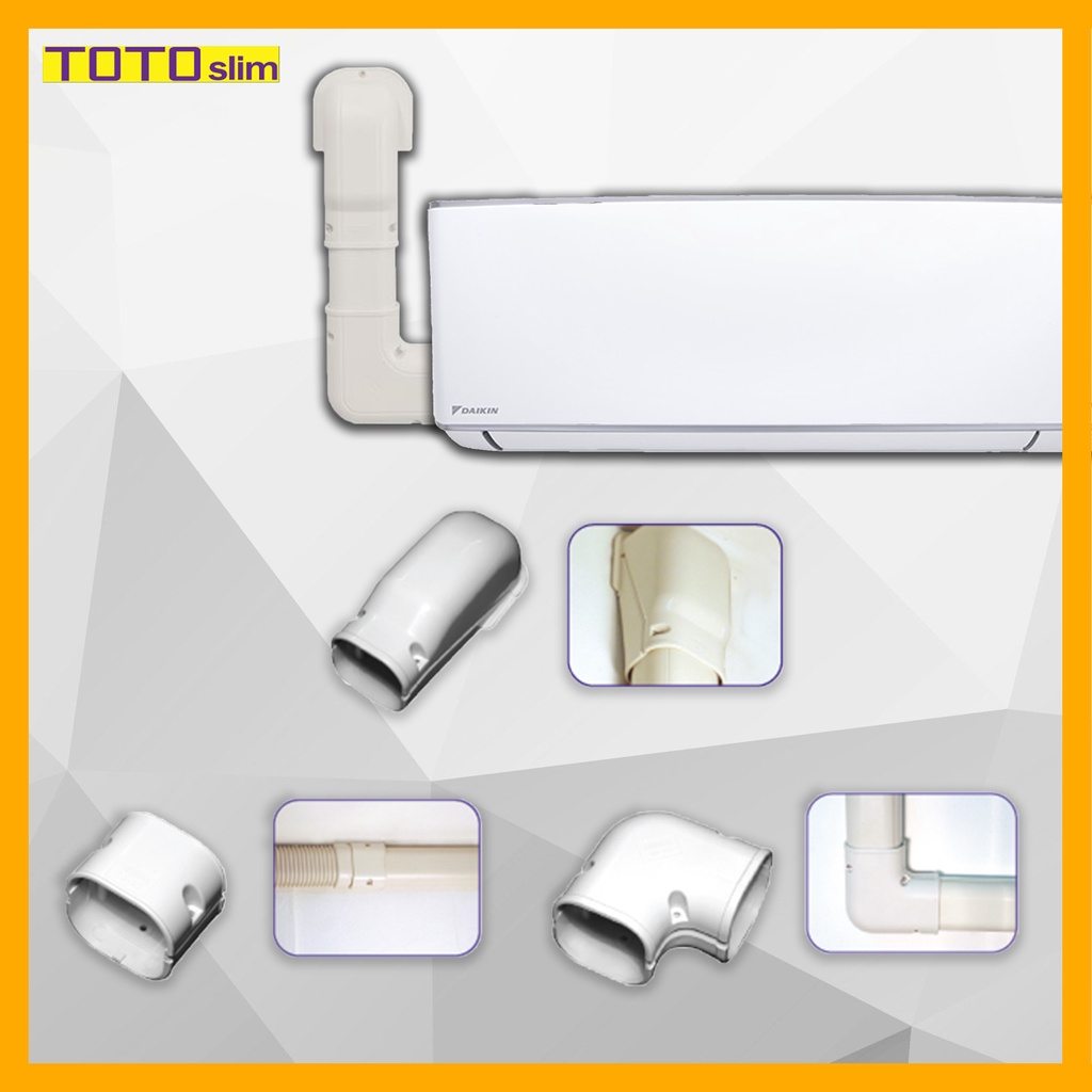 Toto Slim Fitting For Air Conditioner Piping Casing / Trunking TW-75 TJ ...