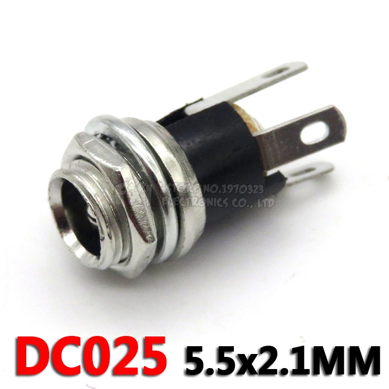 DC Power Jack Socket Connector 5.5*2.1MM 0.7 2.0 MM DC-005 DC-002 DC-012 DC-017 DC-022 DC-022B ...