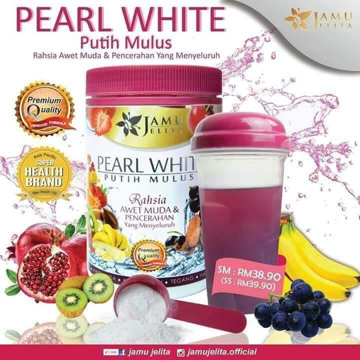 💘 PEARL WHITE JAMU JELITA 💘 SUPER HEALTH BRAND | Shopee Malaysia