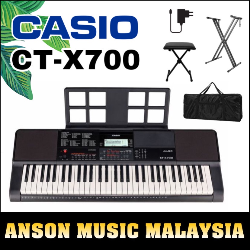 Casio CT-X700 61-Key Portable Keyboard (CTX700 / CTX 700) | Shopee Malaysia