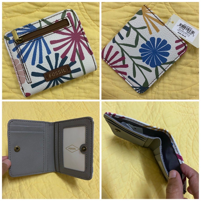 New Fossil madison bifold wallet original | Shopee Malaysia