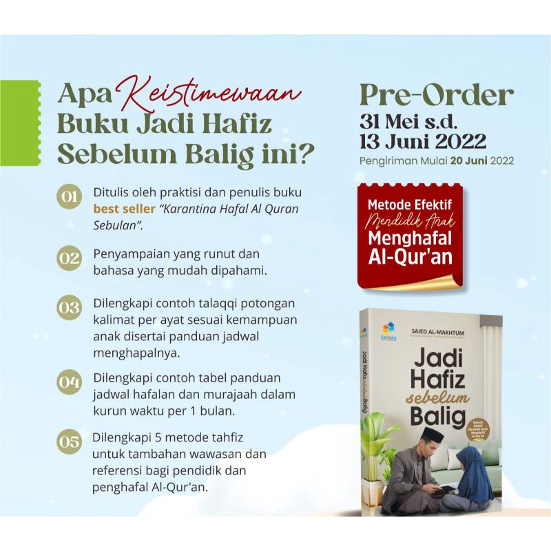The book Becomes Hafiz Before Balig. Effective Methods for Educating ...