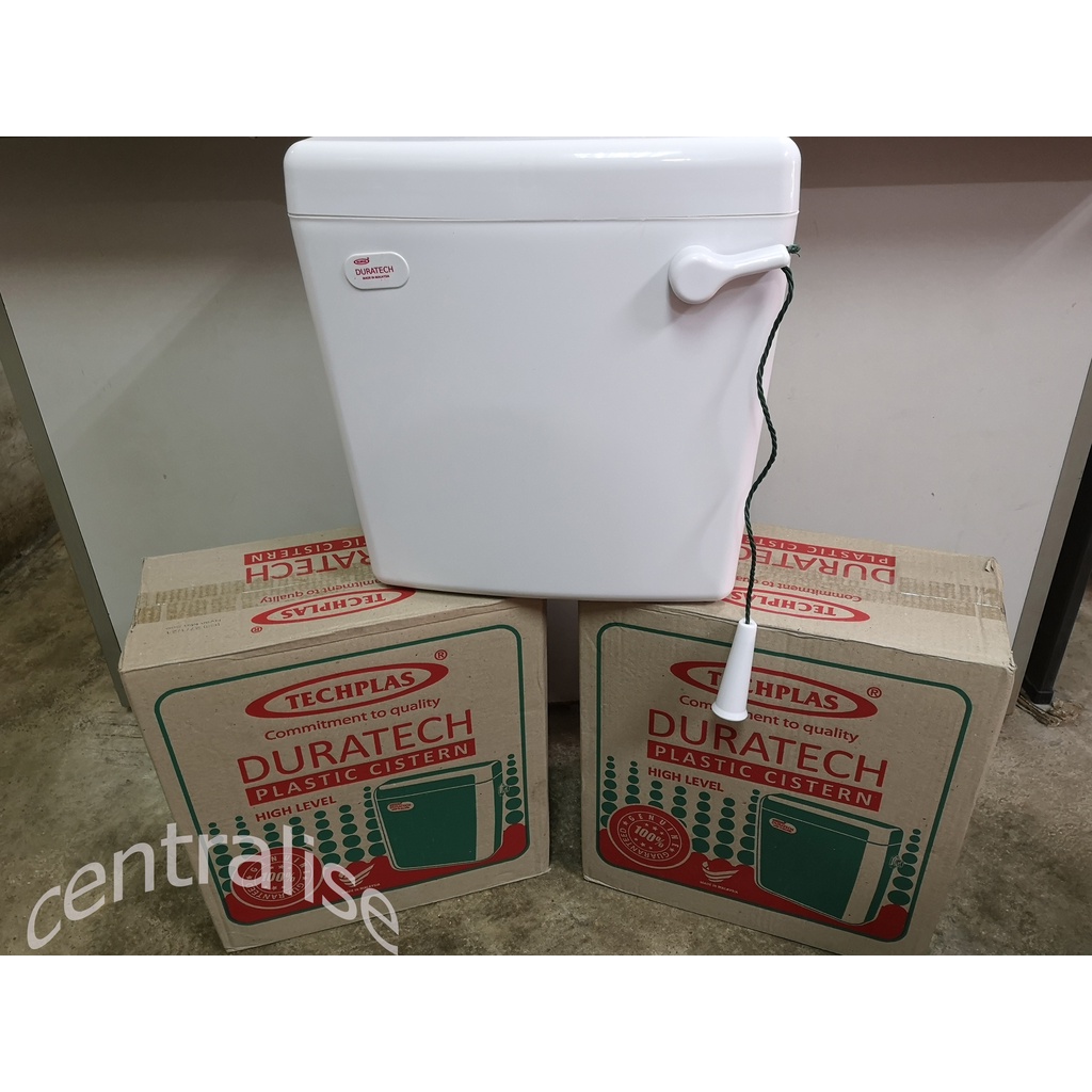 TECHPLAS Duratech PCL-1109-HL Cistern (Valve Type) High Level Flush ...