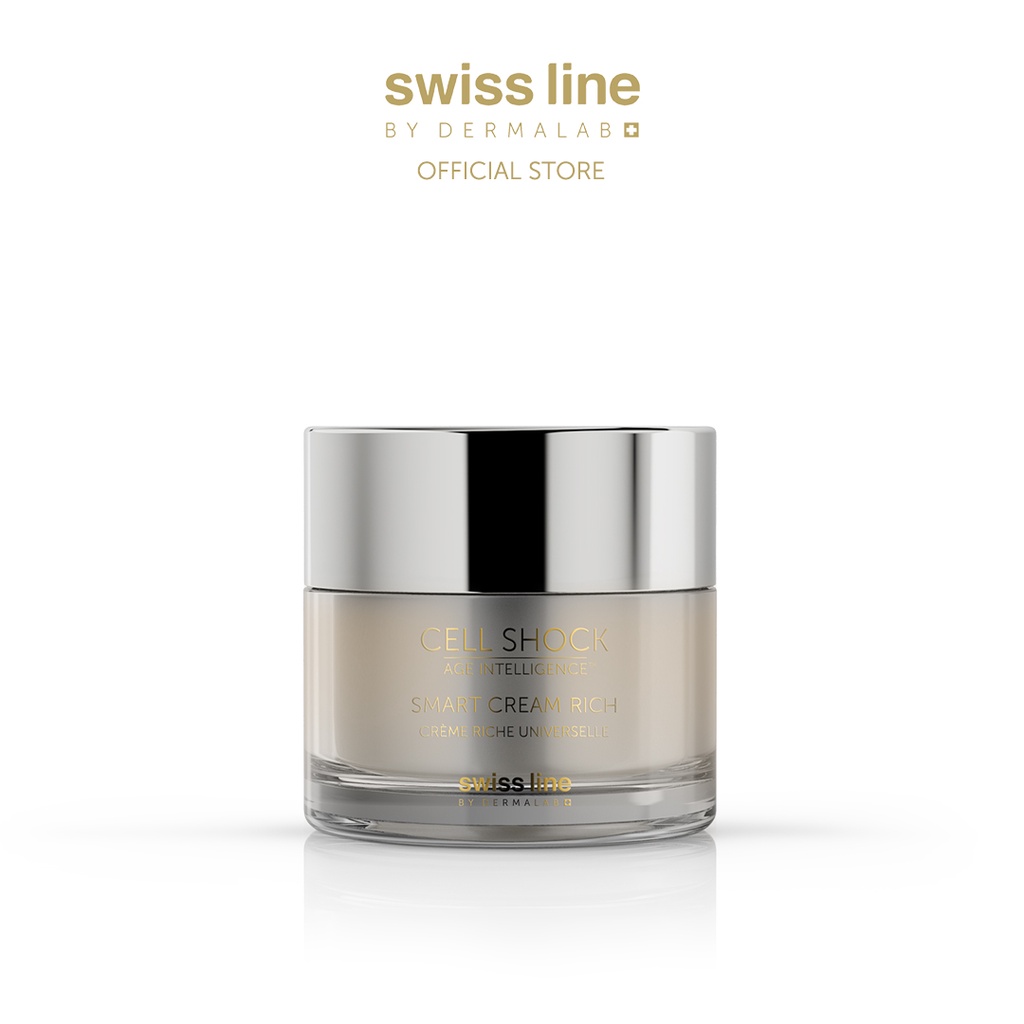 Swissline Cell Shock Age Intelligence Smart Cream Rich (50ml) | Shopee ...