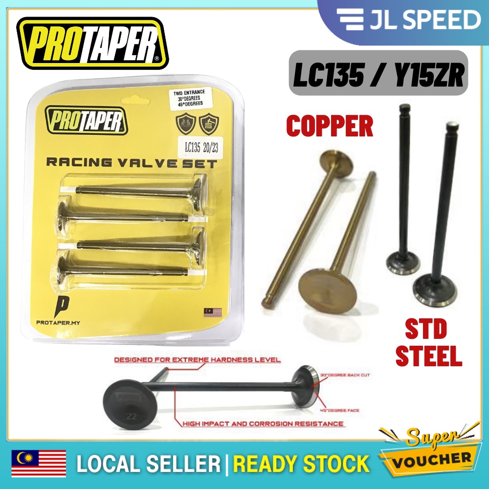 LC135 LC 135 Y15 Y15ZR FZ150 PROTAPER V2 COPPER COOPER / STD STEEL ...