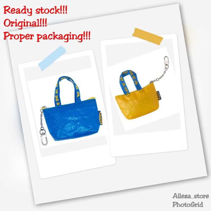 🔥Original🔥 KNOLIG Bag / Small Yellow / Blue / Key / Coins Bag / Beg ...