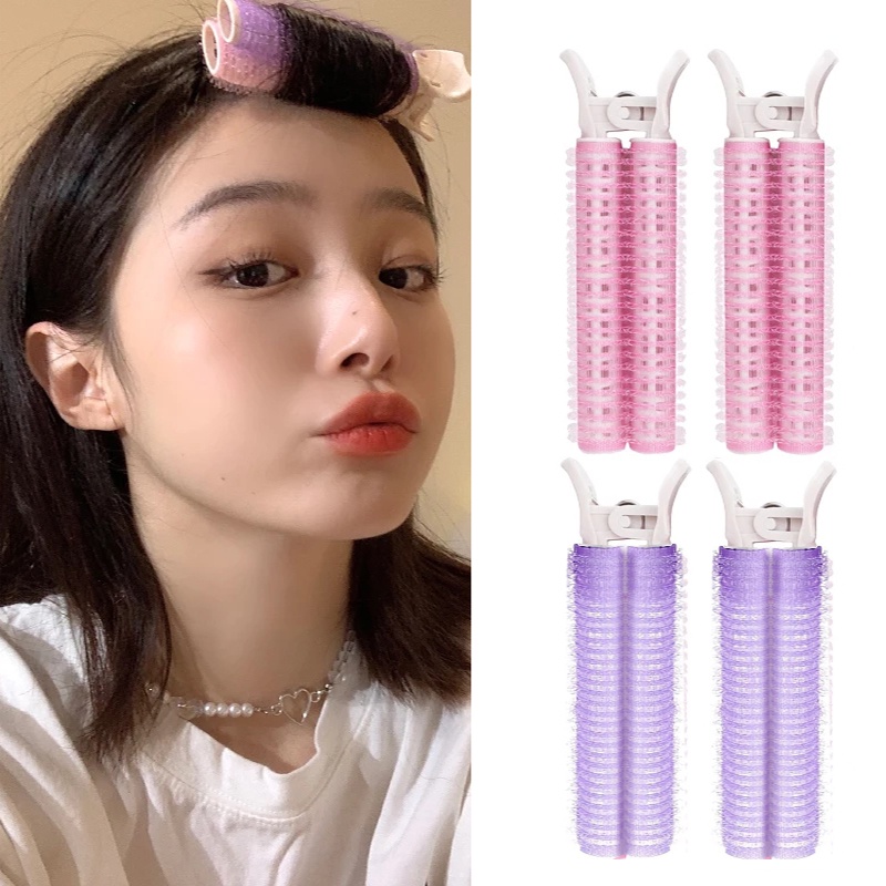 Lazy People Plastic Curly Hair Artifact / Hair Root Fluffy Plump Clip ...