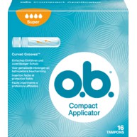 German domestic ob Tampon size super 16st with push tube (compact ...