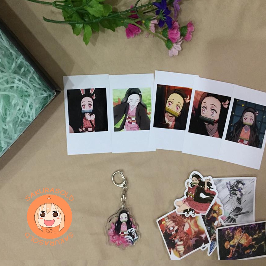 Demon Slayer Gift Box Set Kimetsu No Yaiba Gift Box Anime Present Anime ...