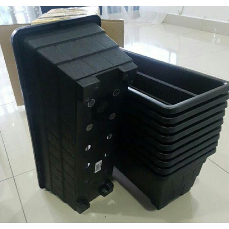🔥Ready Stock 🔥Flower Pot Pasu Bunga Petak Panjang 48cm x 20cm | Shopee ...