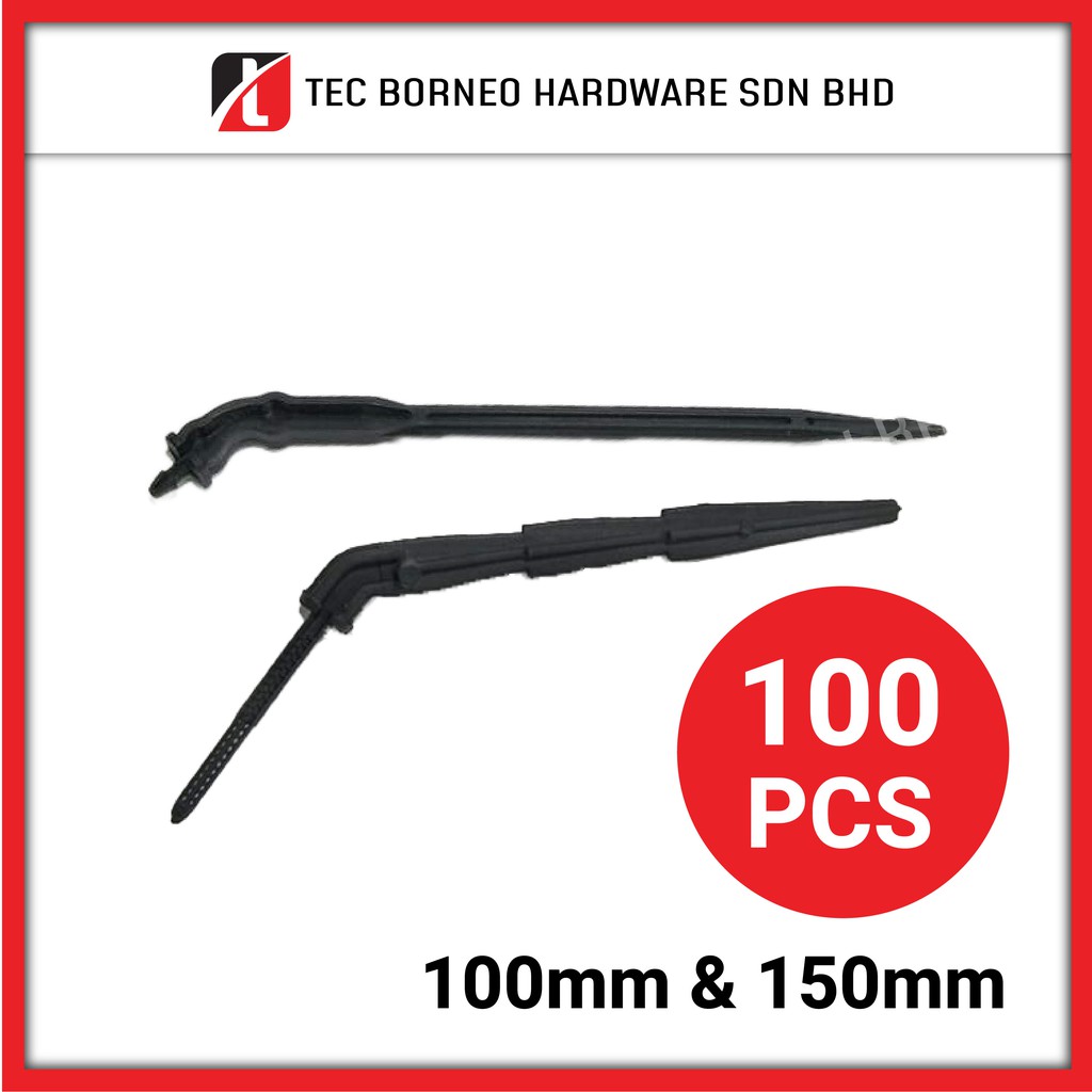 TEC [100 PCS] 100mm & 150mm Long Drip Pen Micro Tube Tubing Pen Dripper ...