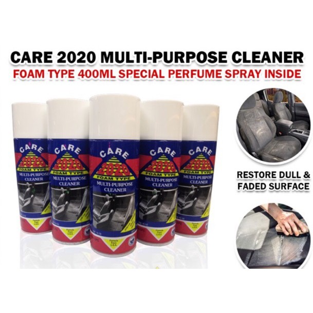 Care 2020 Multi-Purpose Cleaner Foam Type 400ML Special Perfume Spray ...