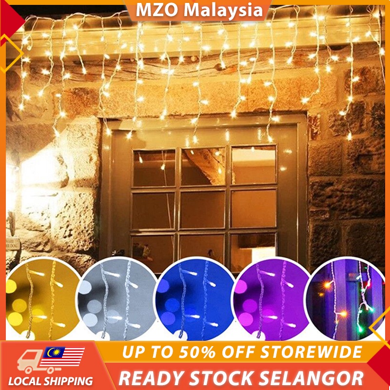 Raya Lampu Fairy LED Strip Light 3M 8Lighting Modes Garland Ramadan ...