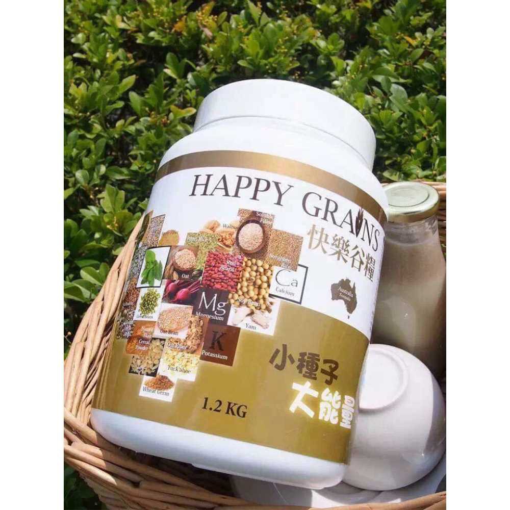 HAPPY GRAINS 1.2KG (EXCLUDE SHAKER) | Shopee Malaysia
