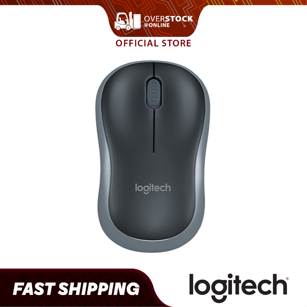LOGITECH B175 Wireless Mouse 2.4GHz USB receiver & 1 Year Battery Life ...