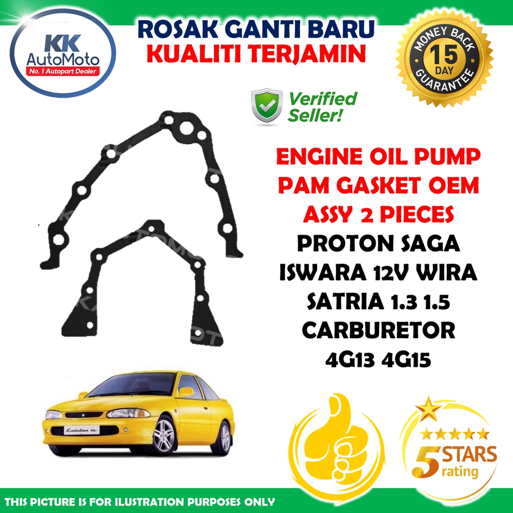Proton Saga Iswara 12V Wira Satria 1.3 1.5 Carburetor 4G13 4G15 ...