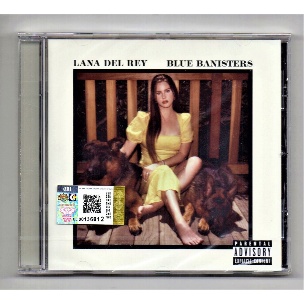 Lana Del Rey - Blue Banisters ( CD ) EU Press | Shopee Malaysia
